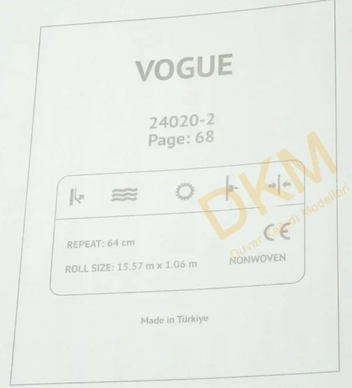 Seela Vogue 24020-2 İnce şerit çizgili Duvar Kağıdı 16m²
